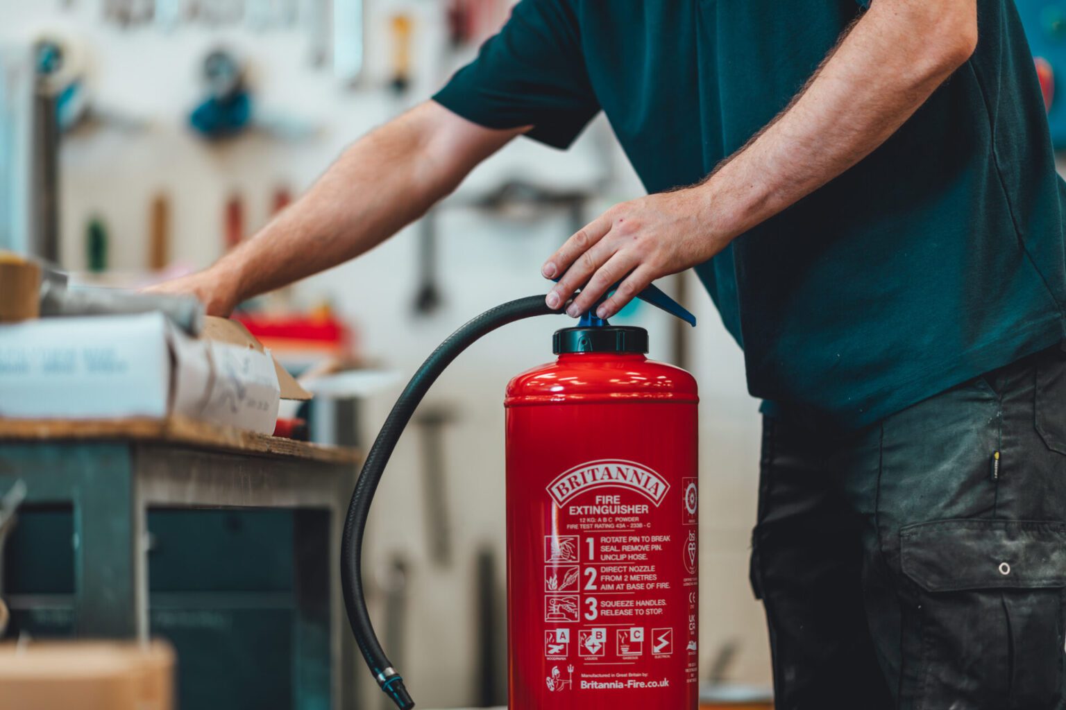 Portable Fire Extinguishers | Britannia Fire | UK Manufacturer